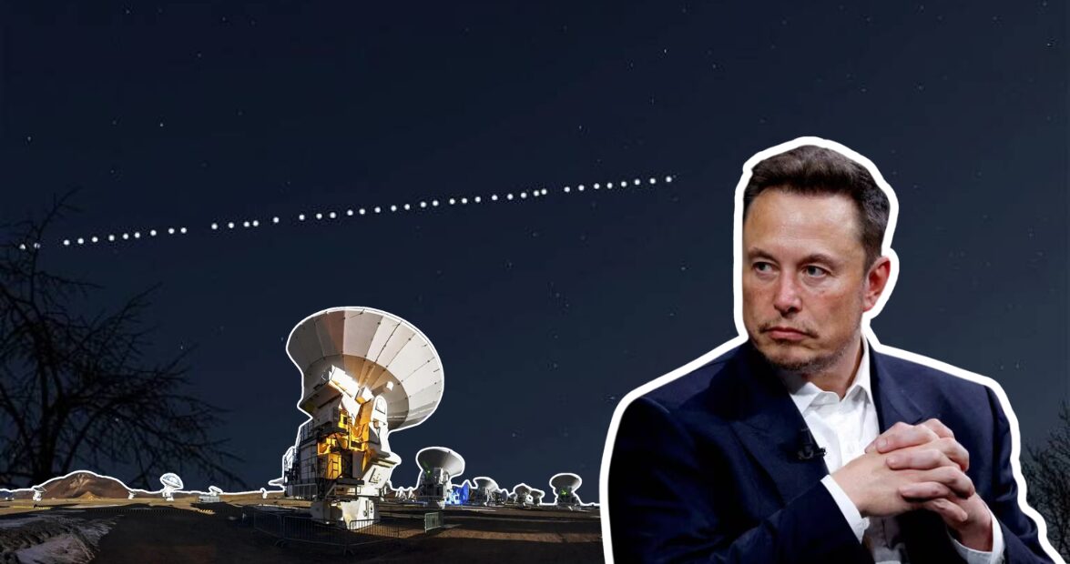 El problema que genera satélites Starlink de Elon Musk para la ...