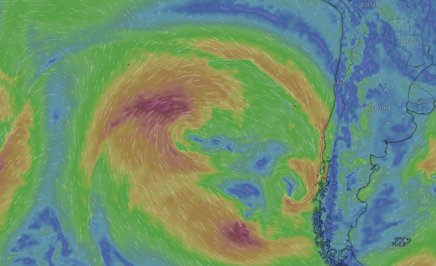 Nuevo Ciclón Extratropical con Río Atmosférico: Anuncian Sistema ...