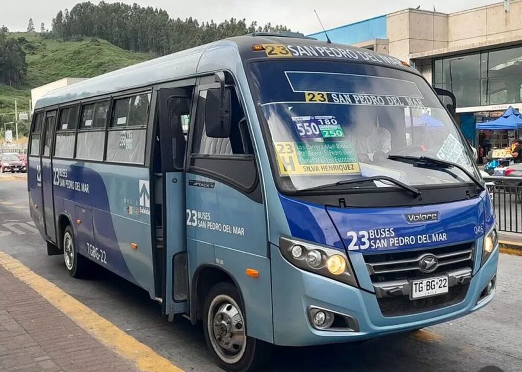 Línea 23 San Pedro del Mar comenzó modificación de su recorrido 23B-S