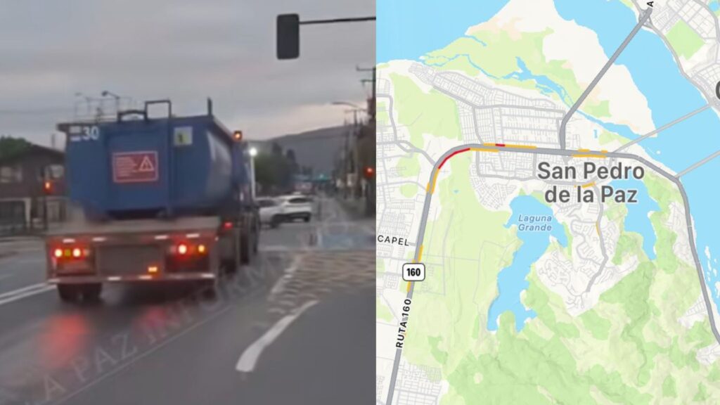 San Pedro de la Paz: Camión de residuos dejó estela de mal olor por la ...