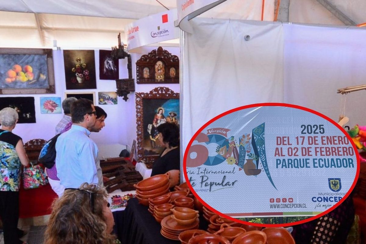 Feria Internacional de Arte Popular en el Parque Ecuador de Concepción: ¿Cuándo es?