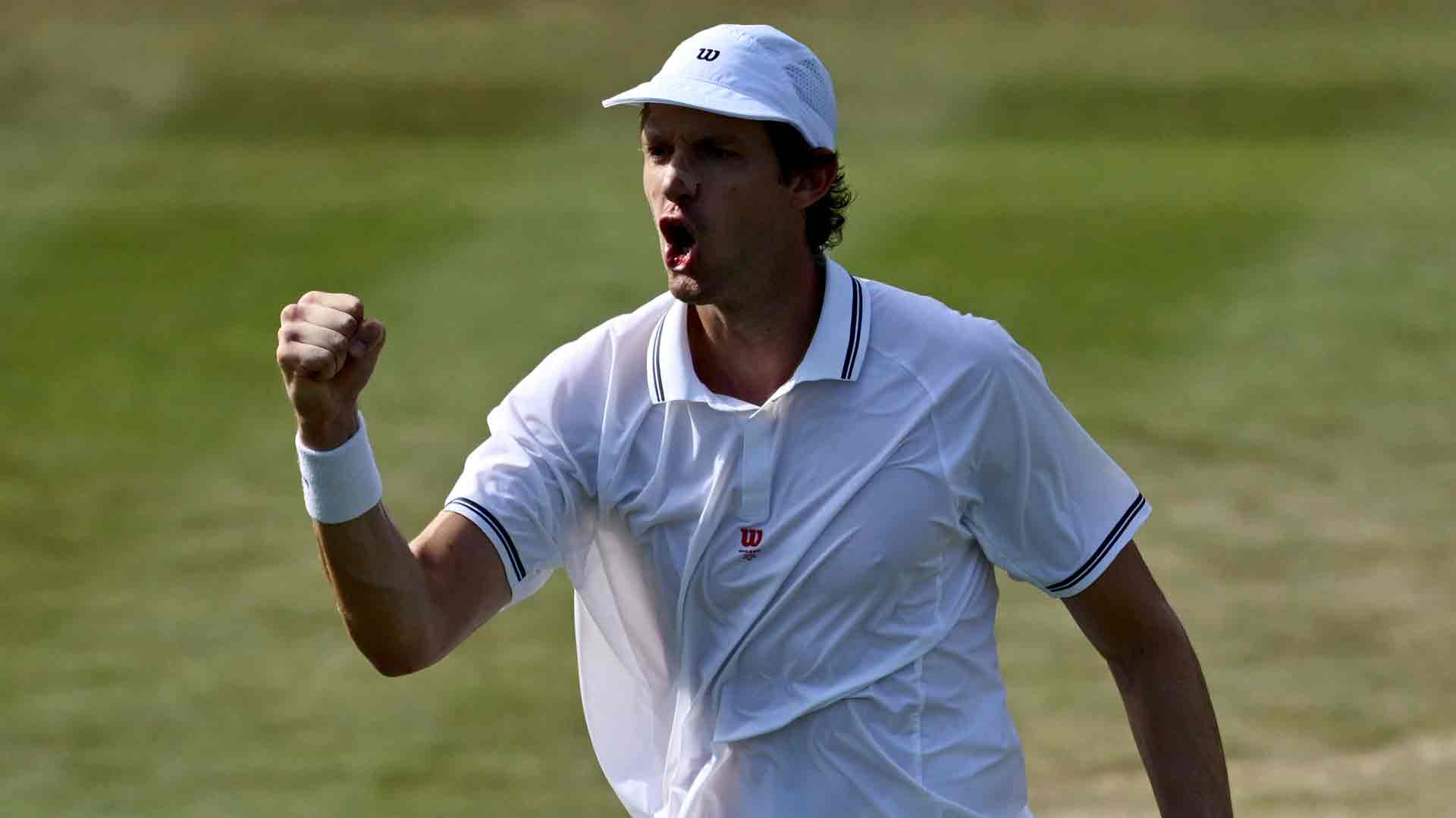 Nicolás Jarry hace historia y clasificó a octavos de Wimbledon