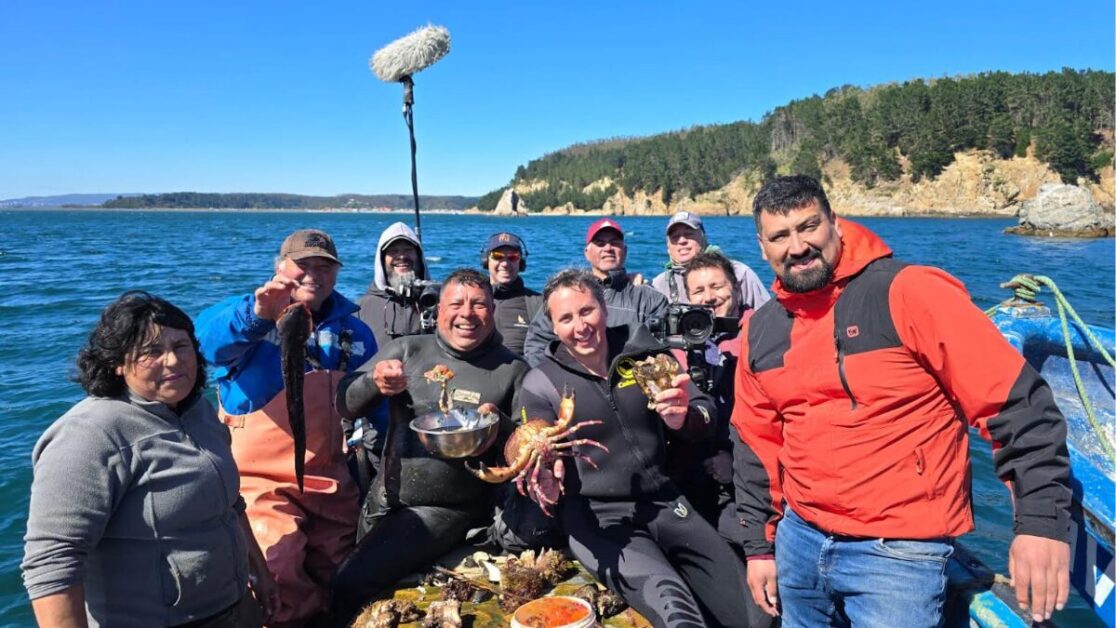 Programa de TV destacará extracción de piure en caleta Lenga