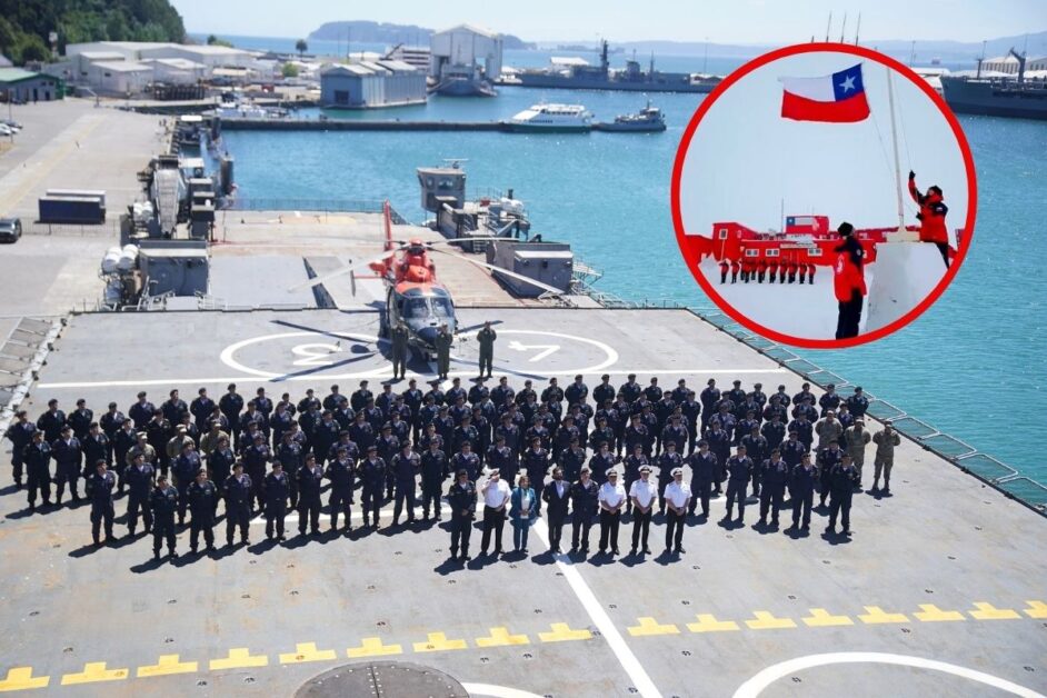 Armada de Chile despliega Operación Soberanía con el zarpe del buque ...
