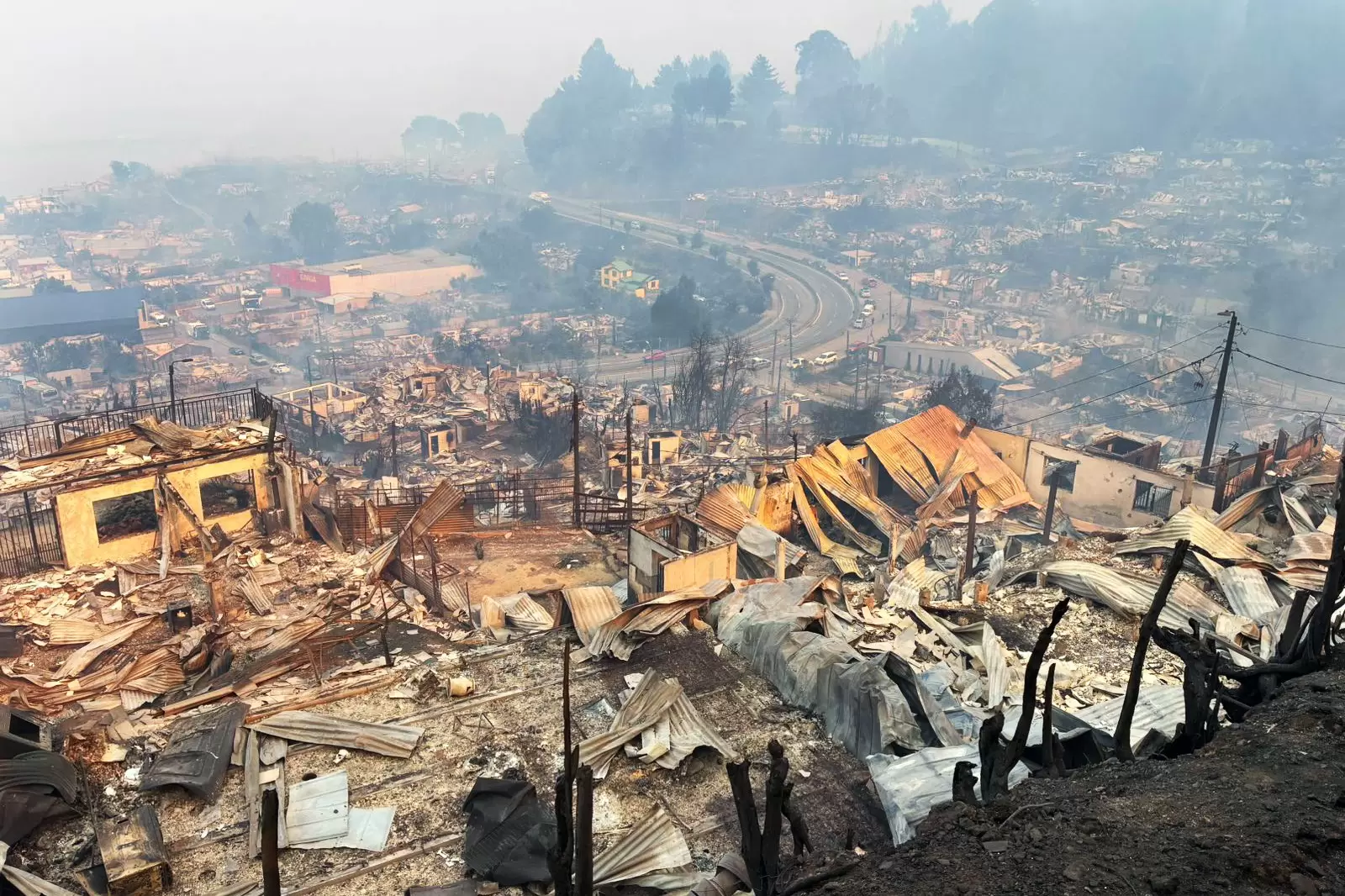 Hombre detenido por iniciar incendio en Penco tenía prontuario anterior ...